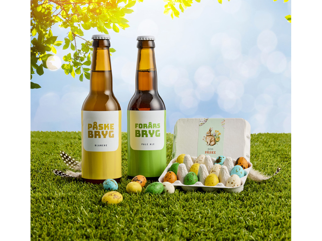 Køb ØLPAKKE 1 MED GOURMETÆG hos Jydsk Emblem Fabrik A/S